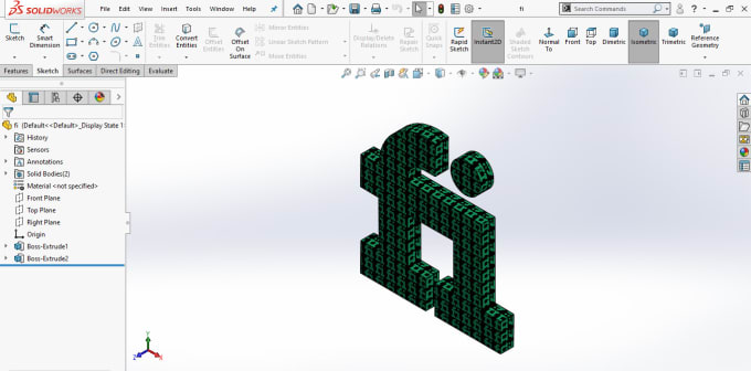 Convert your 2d logo into a 3d stl file for 3d printing