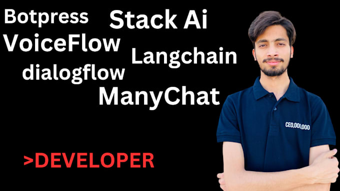 Be Your Ai Powered Botpress Voiceflow And Stack Ai Chatbot Developer