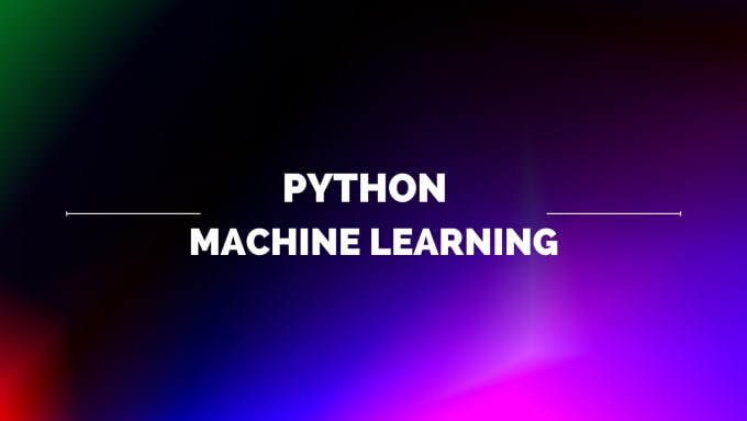 Create Custom Python Ml Models And Data Visualizations By Oartunboran Fiverr