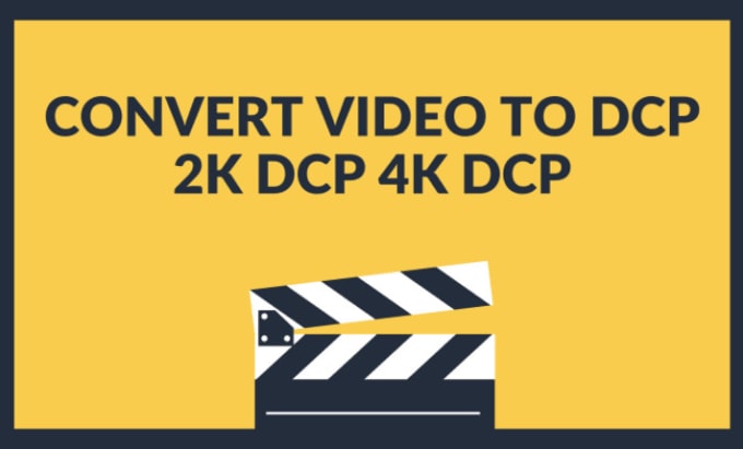 Convert your video in dcp format for a video length up to by ...