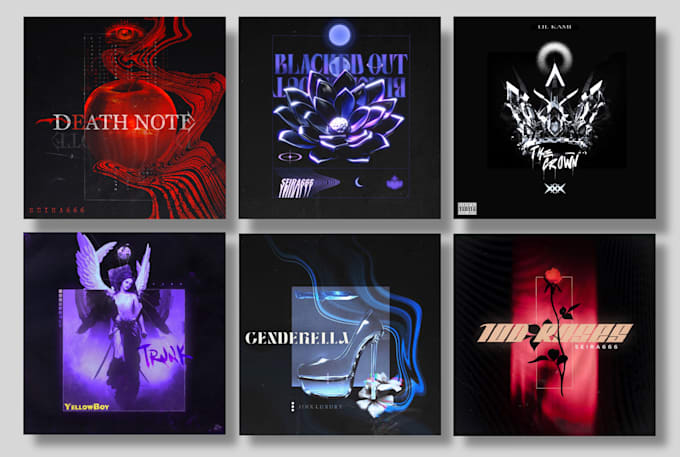 Design your album cover in my own style by Julianne_art | Fiverr