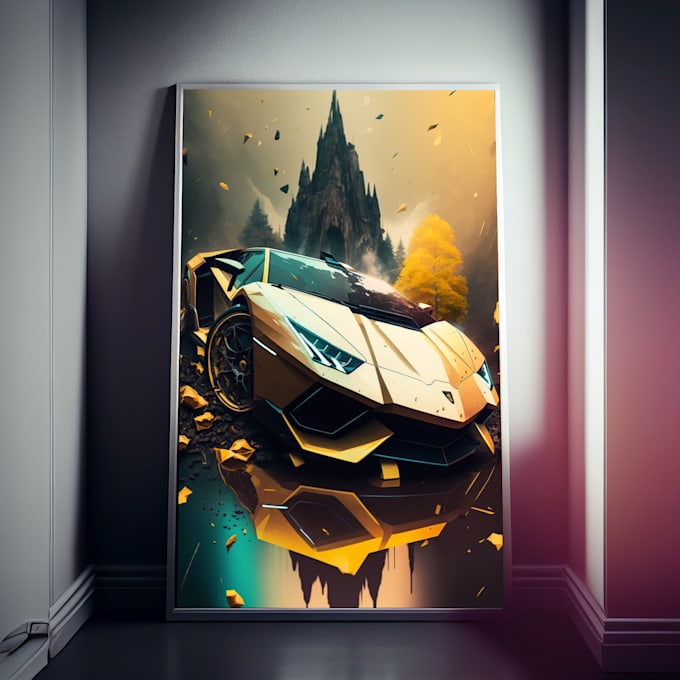 Create digital art and ai graphics for your business by Heytryai | Fiverr