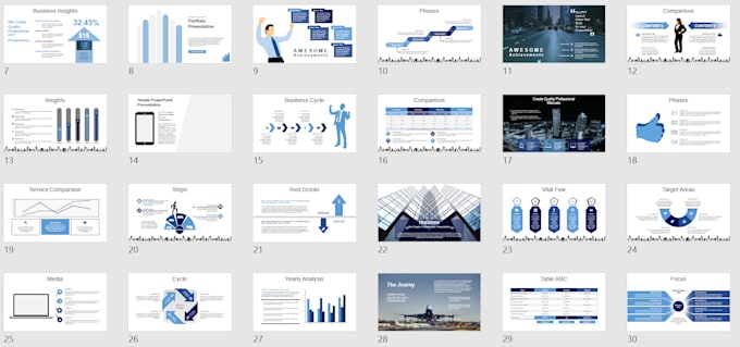 Design exceptional powerpoint with top notch designs by Bychafy | Fiverr