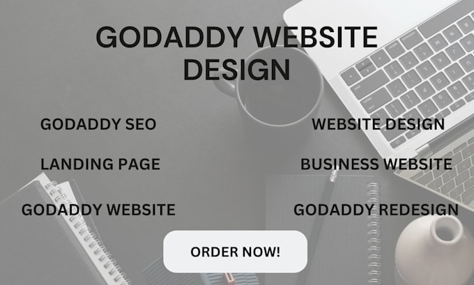 Do godaddy website design, redesign and landing page design by ...