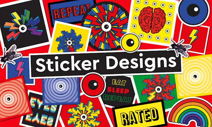 Create custom product sticker by Derinkmb | Fiverr