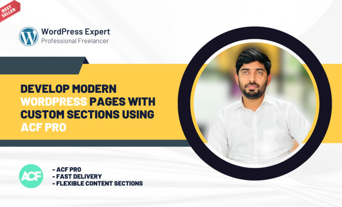 Develop professional custom wordpress pages with acf pro by Hub_dev | Fiverr