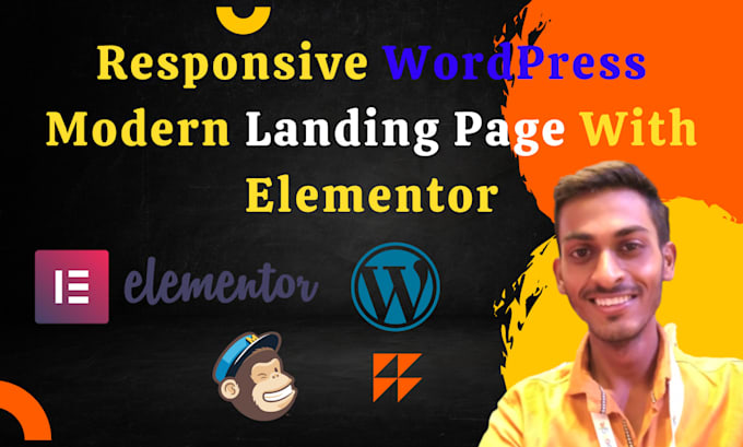 Design wordpress modern attractive landing page elementor in 24 hours by Ashutoshp0108 | Fiverr