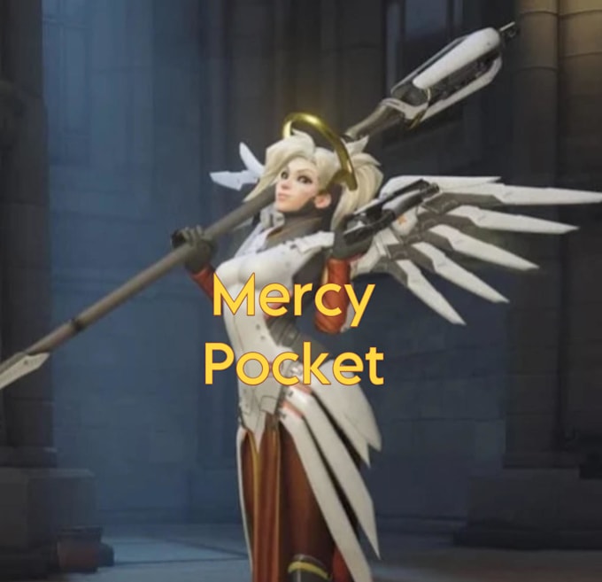 Pocket you as mercy by Sharkoverwatch | Fiverr