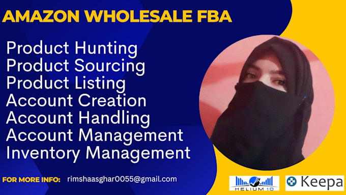 Do product hunting, sourcing, listing, and account management by ...