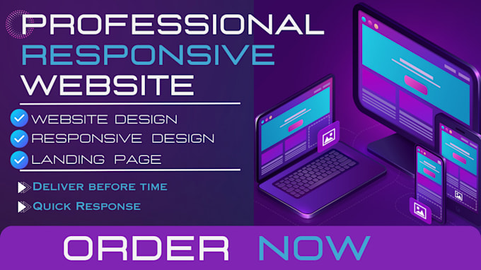 Build professional and responsive wordpress website and landing pages ...