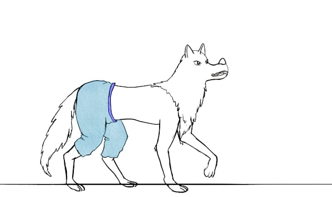 Design continuous line art animation for your images and stories by ...