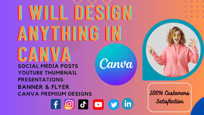 Design anything in canva editable and unique by Sumaiya461 | Fiverr