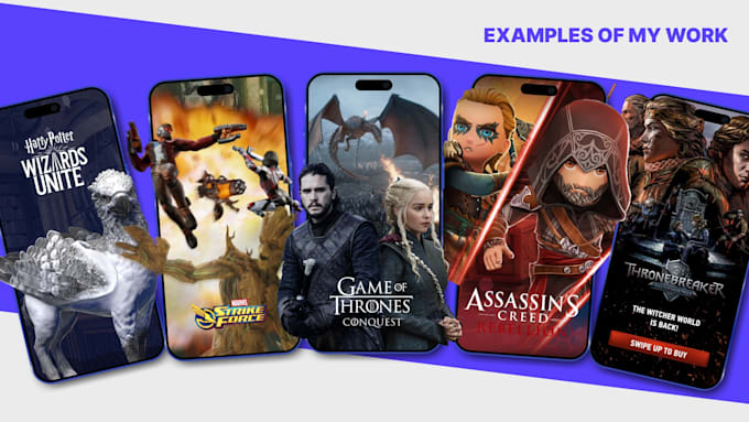 Create a game trailer or app promo video by Mati_motion | Fiverr