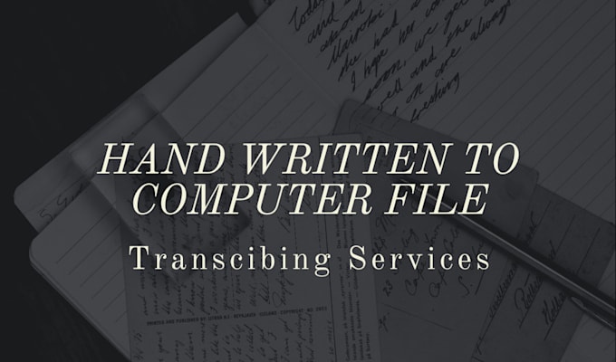 Convert hand written notes to msword or pdf by Leerashidbase | Fiverr Convert hand written notes to msword or pdf by Leerashidbase | Fiverr