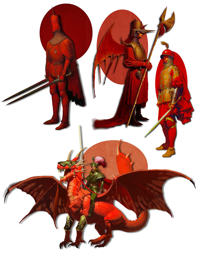 Do unique fantasy character concepts and designs by Nguyenquang905 | Fiverr