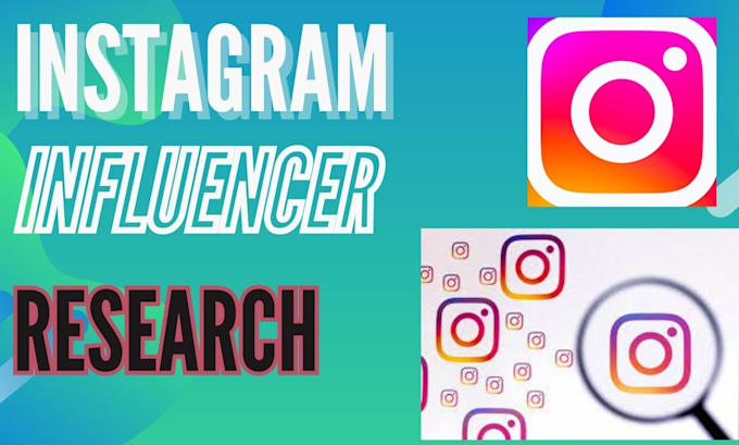 Find best instagram influencer research list for influencer marketings by Awaisraja7865 | Fiverr