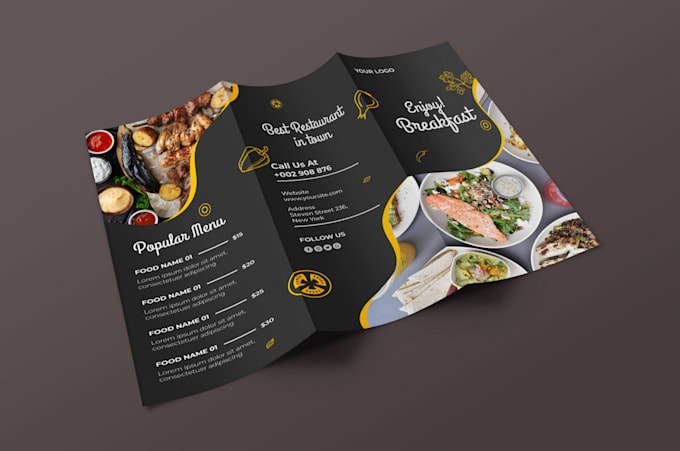 Design an amazing menu, restaurant menu, digital menu by ...