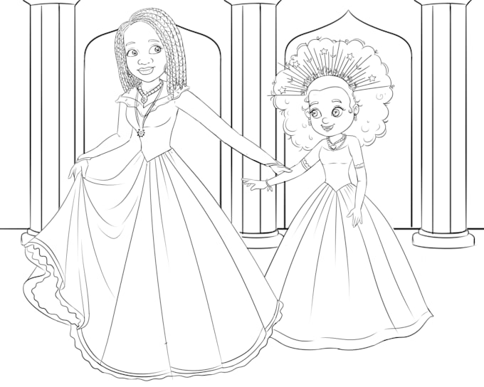 elena coloring book
