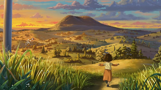 anime background art