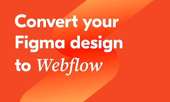 Convert figma design to webflow by Visionweb1 | Fiverr