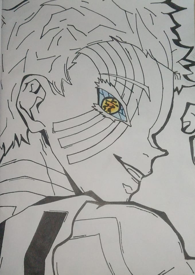 Draw anime characters as per choice by Aksh_saxena | Fiverr