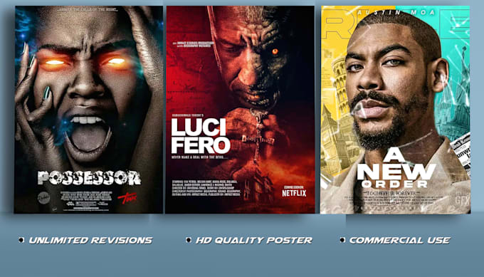 Create eye catching movie cover, poster and films posters by Wiz ...