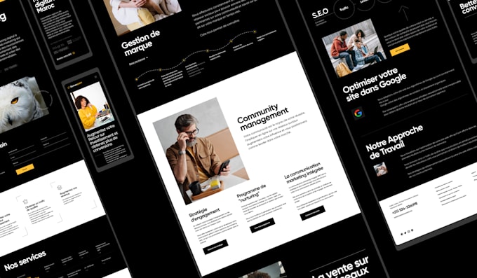 Design and redesign a creative moderne website ui ux by Maaizatesoufian ...
