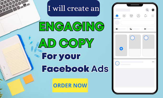 Create engaging ad copy for your facebook ads by Fedesmigle | Fiverr