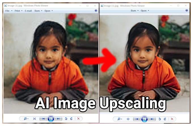 Upscale your blurry low resolution images by Shaer_alvy | Fiverr