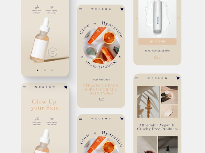 Design creative mobile app ui by Adareinhold | Fiverr