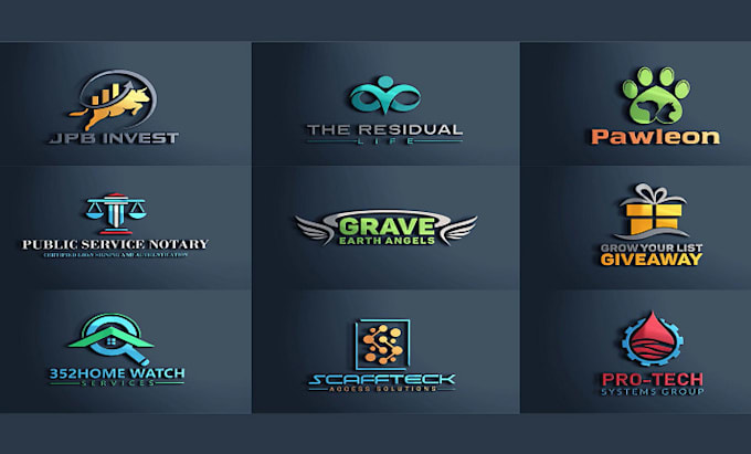 Create premium, modern and leading logo design for you by Hafizqasim3kb ...