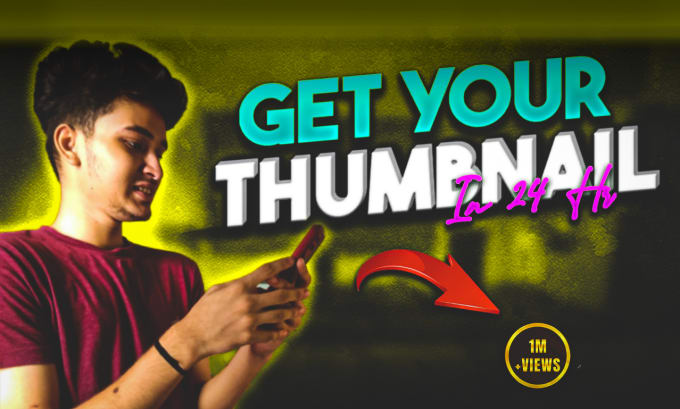 Create eye catchy thumbnails that increase clicks by Dharshan2207 | Fiverr