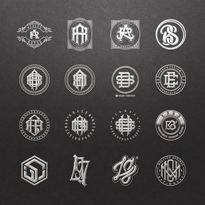 Design outstanding luxury monogram logo,fashion and clothing by Juliet ...