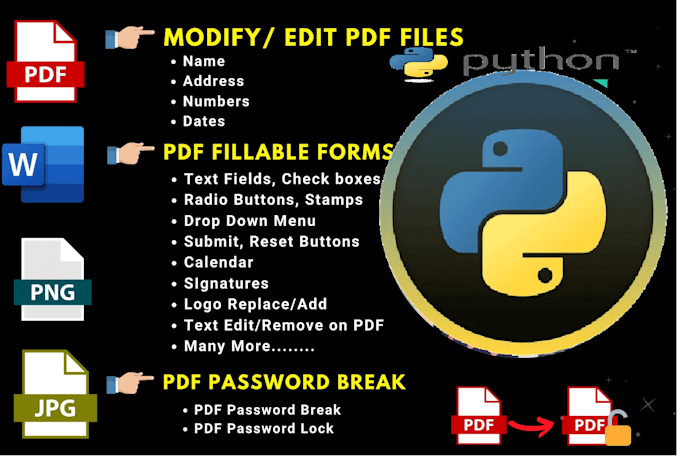 Pdf data extraction and pdf fillable forms using python by Matifnaseem ... Pdf data extraction and pdf fillable forms using python by Matifnaseem ...