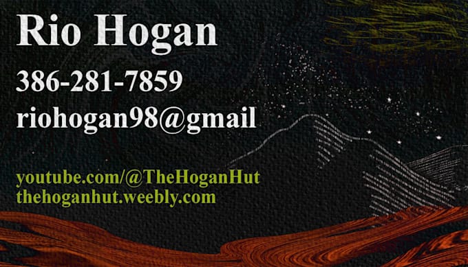 Create your business card by Thehoganhut | Fiverr