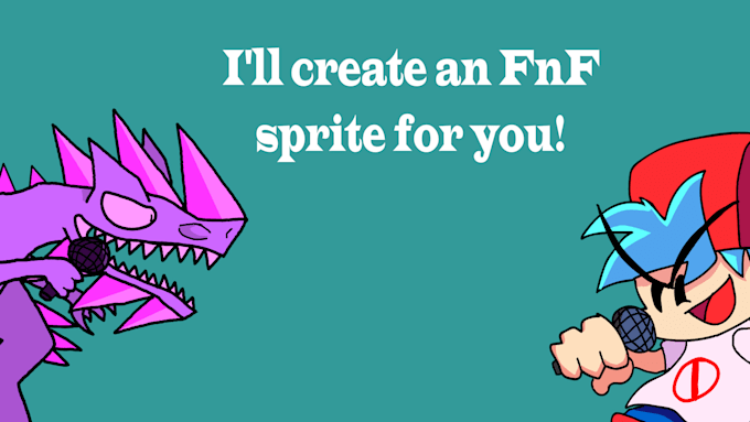 Create an fnf spritesheet for your character by Ubecronyx | Fiverr