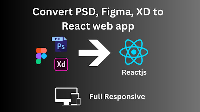 Build responsive frontend for your react web app from figma, psd, and ... Build responsive frontend for your react web app from figma, psd, and ...