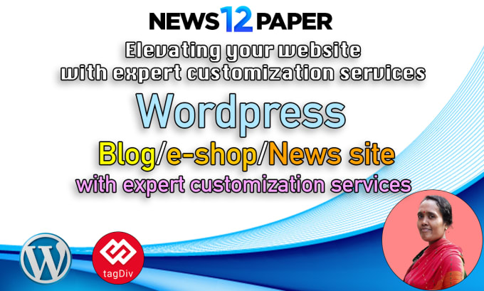 Setup an customize tagdiv newspaper theme by Jonaky12 | Fiverr