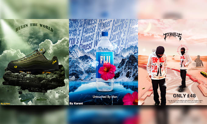 Design a stunning advertisement by Karani_graphics | Fiverr