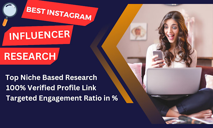 Do instagram influencer research for targeted campaigns by Leadmaster010 | Fiverr