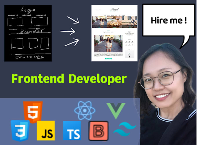 Be your best frontend developer by Hyang_ryu | Fiverr