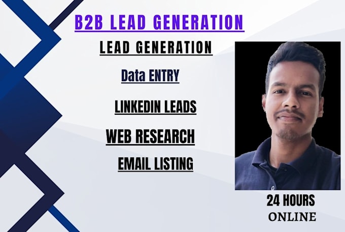 Do b2b lead generation, business leads, data entry and linkedin leads by Alamin812522 | Fiverr