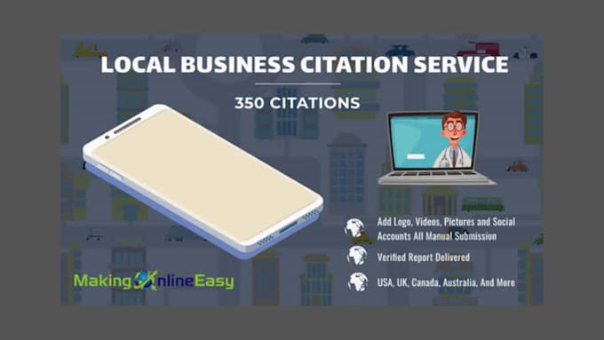 Do local business citations manual 100 percent full accounts by ...