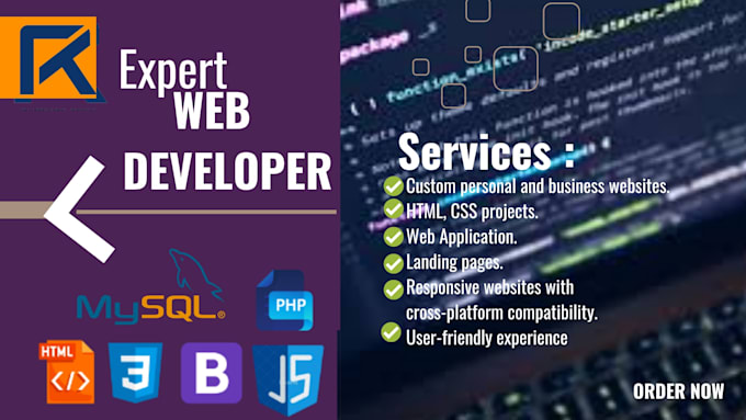 Create html css, web programming, redesign, and to develop a business ...