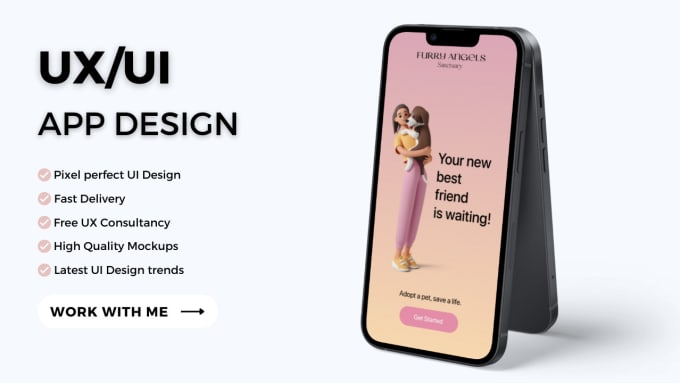 Design high quality mobile app uiux for iphone and android by Nikolina19 | Fiverr