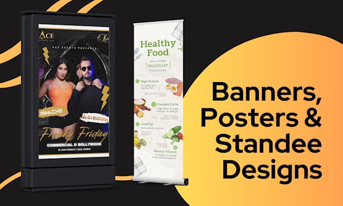 Make a standee design for you by Samarsukhija | Fiverr
