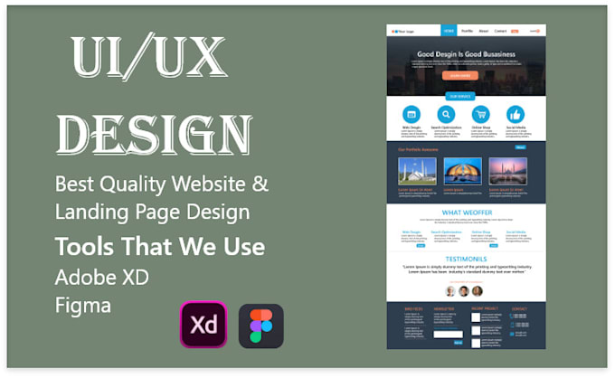 Do ui ux design ,website design , dashboard , app design by ...