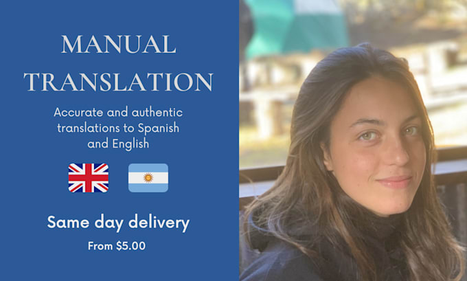 Translate from english to spanish and vice versa by Luciaminiati | Fiverr