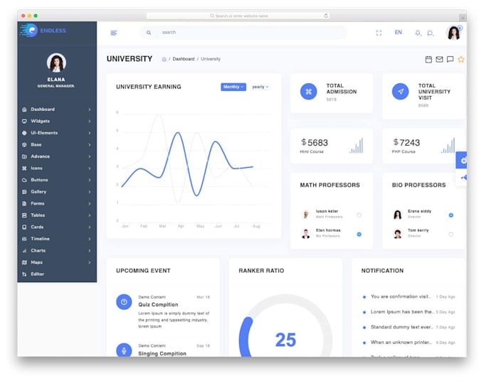 Create an excellent website with react for you by Frontend_np | Fiverr