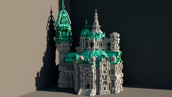 Build anything for your minecraft world by Theresertmc | Fiverr